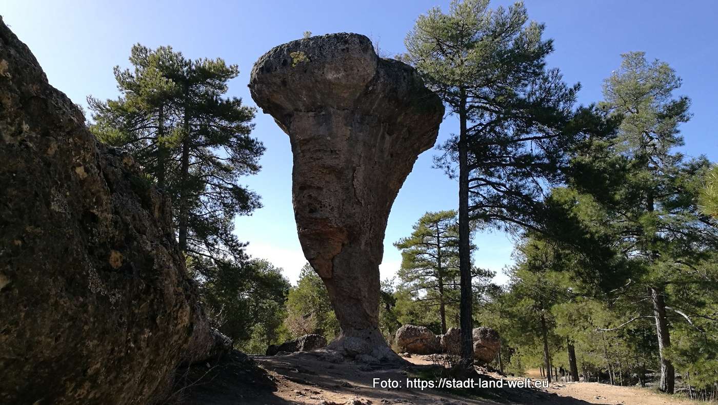 Ciudad Encantada - die verzauberte Stadt in der Region Cuenca - UNESCO ...